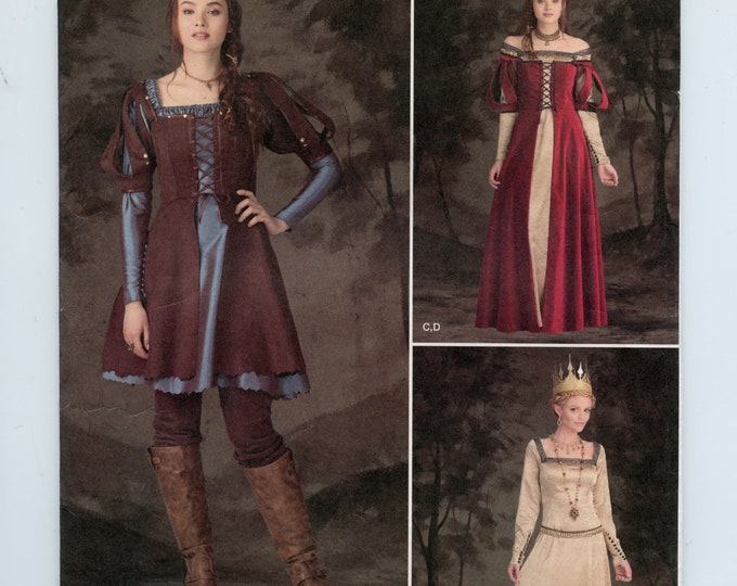 Uncut Simplicity 1773 Medieval Renaissance Fantasy Cosplay Costumes ...