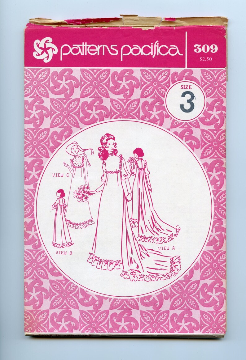 Uncut Patterns Pacifica 309 Junior Petite Hawaiian Holoku Dress With ...