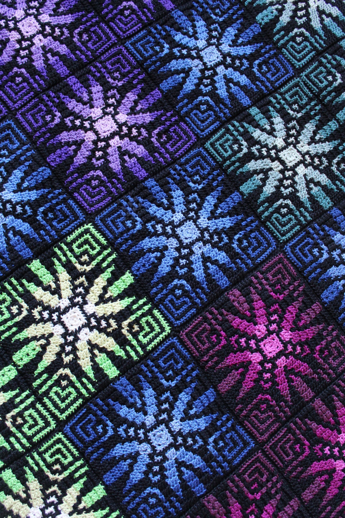 The Northern Tiles Crochet Pattern - Etsy Australia
