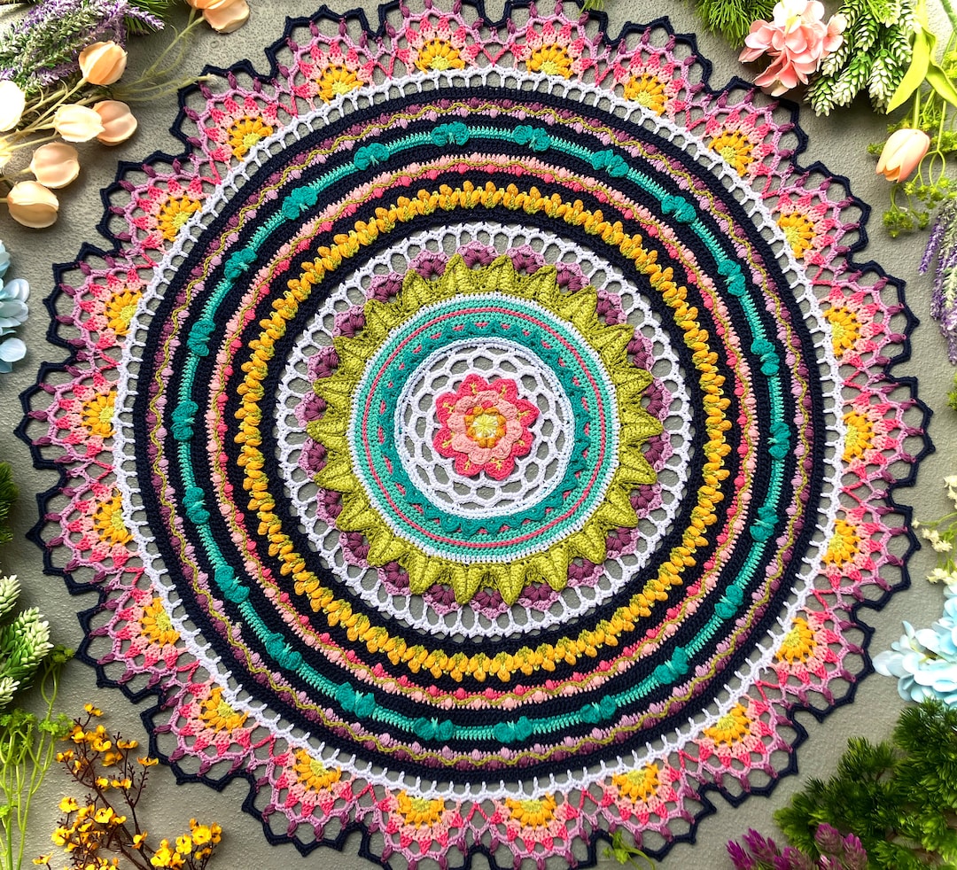 Secret Garden Crochet Pattern - English (US) and Dutch - Etsy