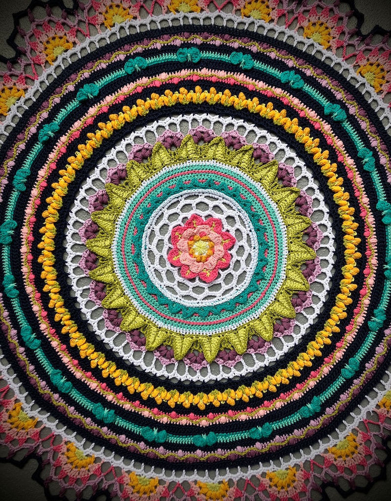 Secret Garden Crochet Pattern - English (US) and Dutch - Etsy