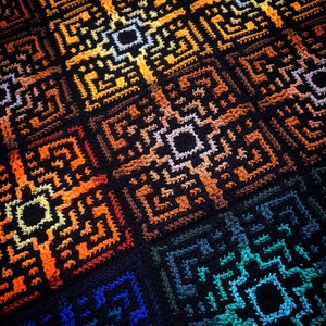 Medina Mosaic Tiles Crochet Pattern - Etsy