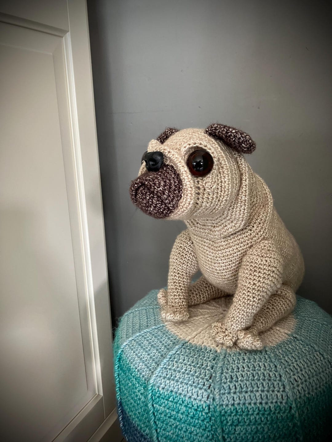 Pip the Pug Crochet Pattern - English and Dutch - Etsy
