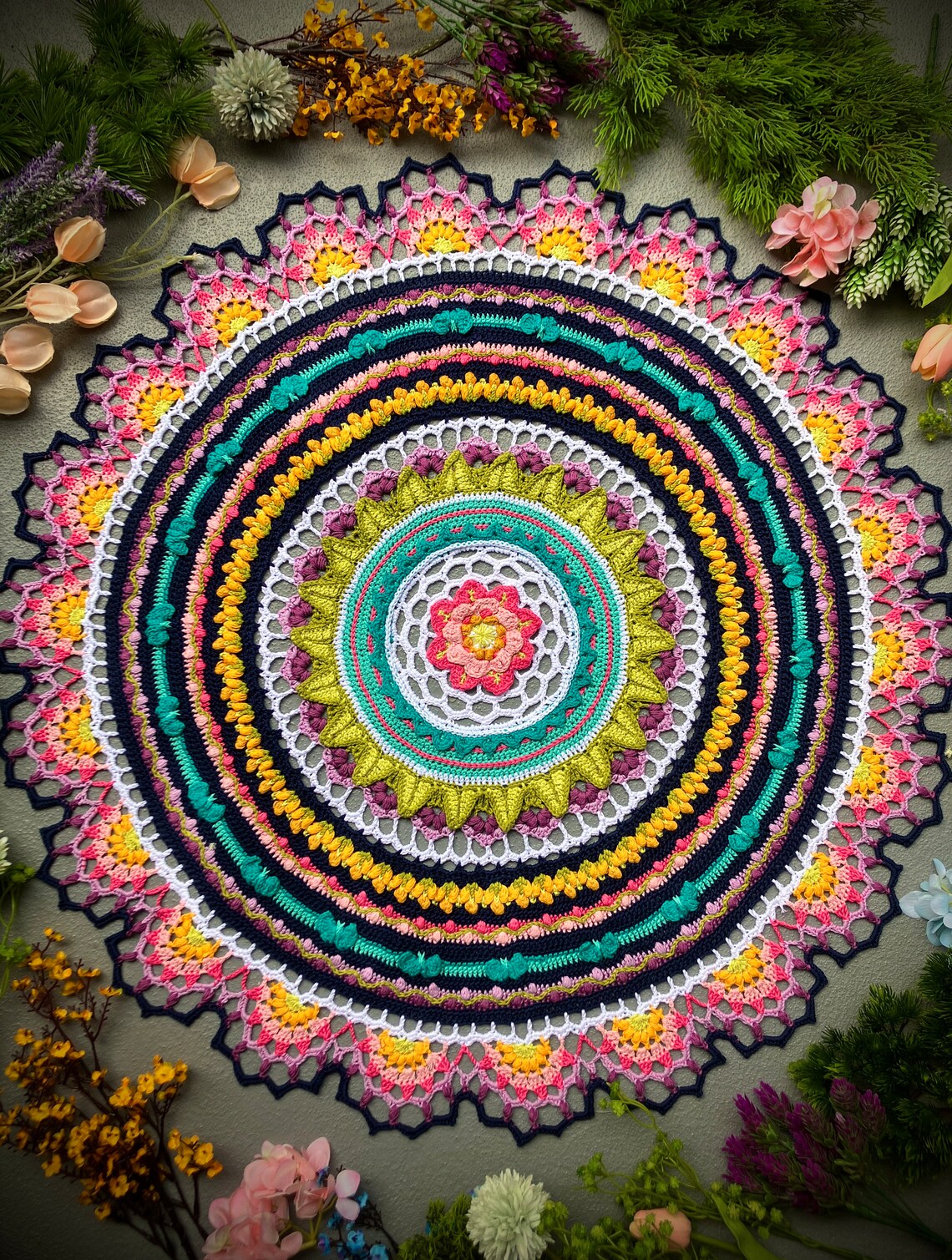 Secret Garden Crochet Pattern - English (US) and Dutch - Etsy