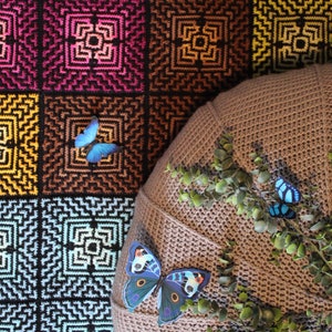 The Mexican Tiles Crochet Pattern - Etsy