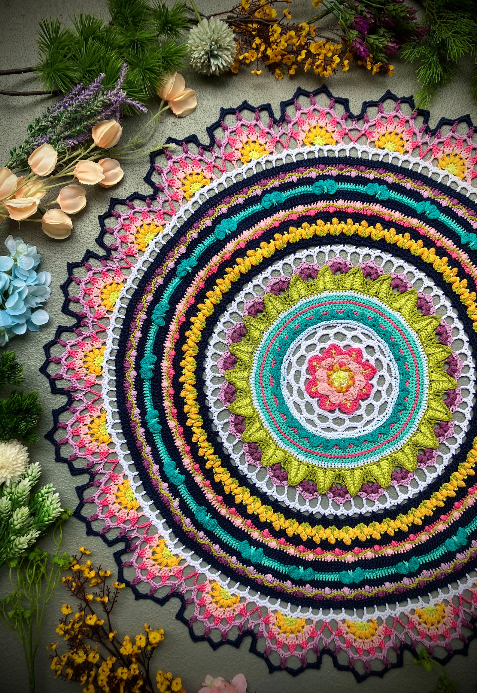 Secret Garden Crochet Pattern - English (US) and Dutch - Etsy