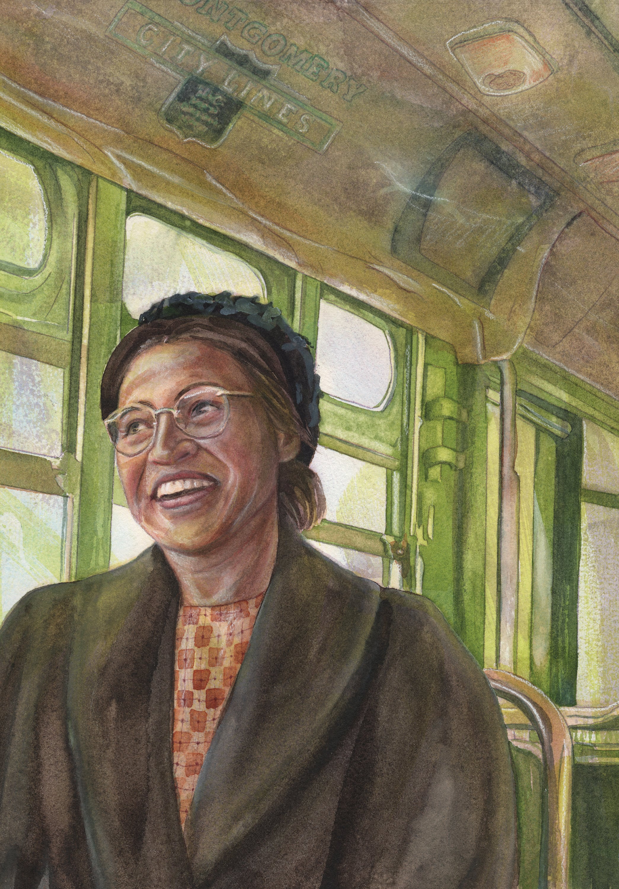 Rosa Parks Painting