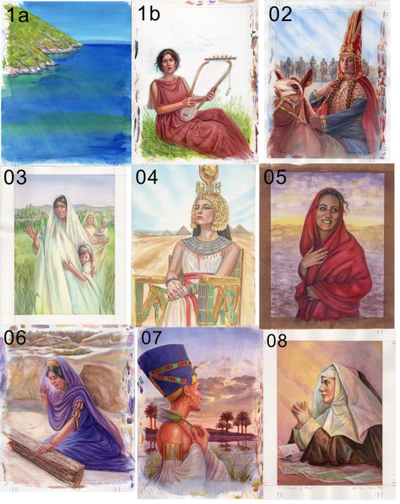 Cards 1 to 8 Powerful Women Oracle Card Deck Original Art - Etsy Australia