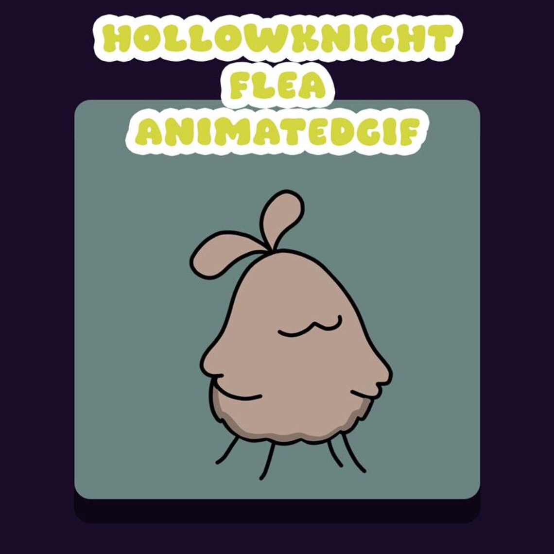 Animated Flea Emote | Hollow Knight Silksong Inspired Twitch & Discord ...