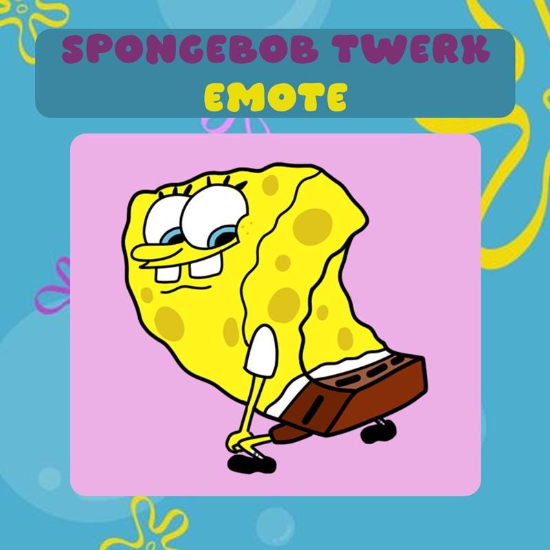 Meme Anime Spongebob - Etsy UK