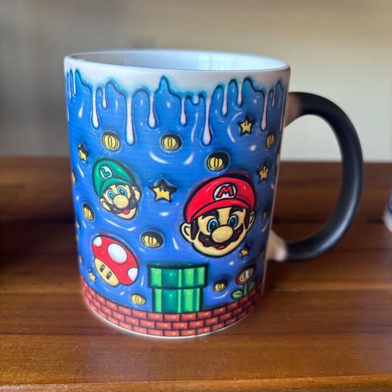 Super Mario Brothers Video Games Inspired Color Temperature Changing ...