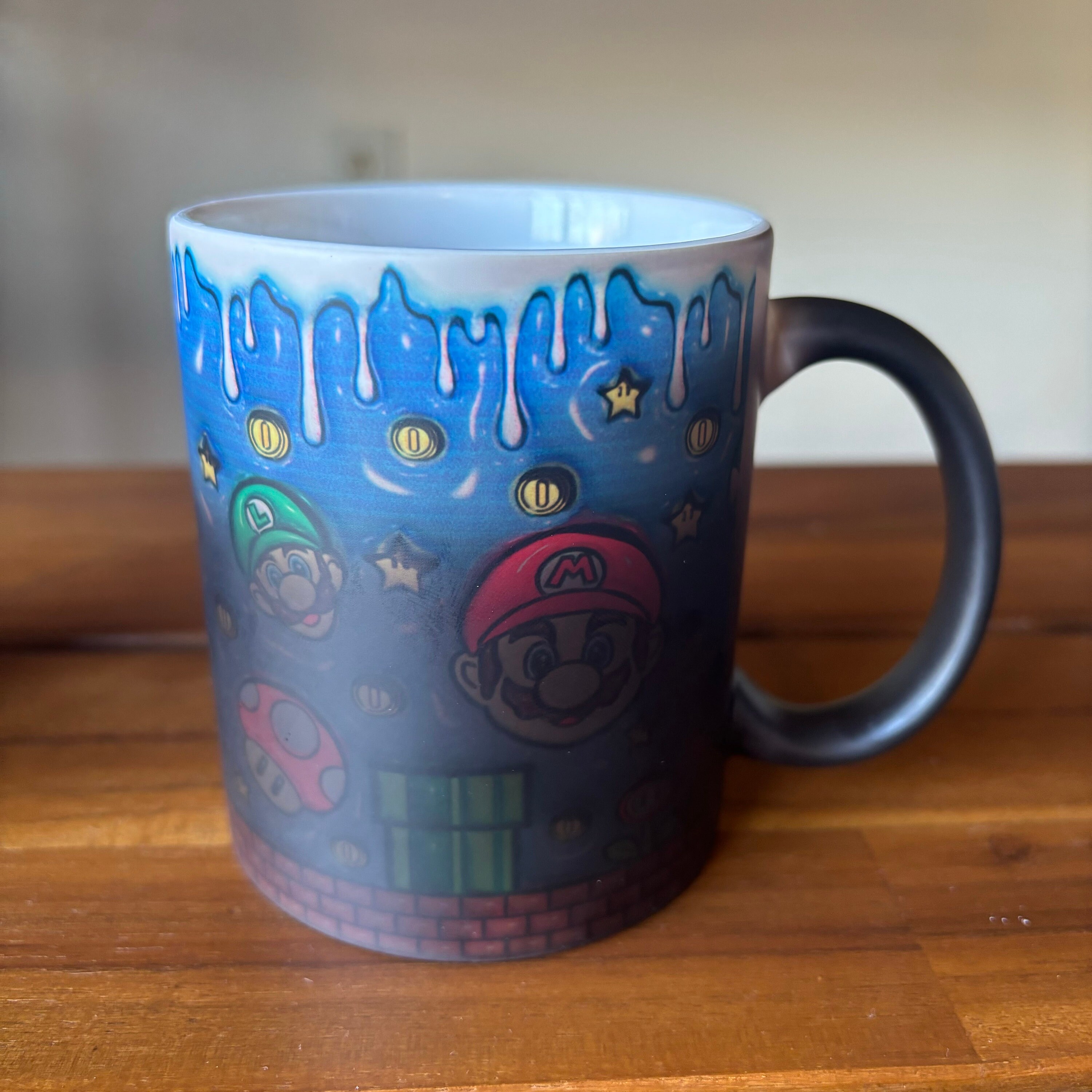 Super Mario Brothers Video Games Inspired Color Temperature Changing ...