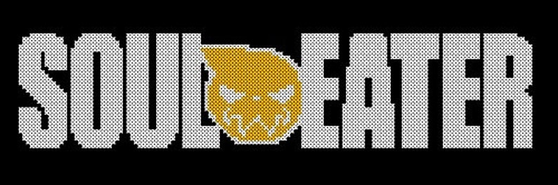 Soul Eater Anime Cross Stitch PDF Pattern - Etsy