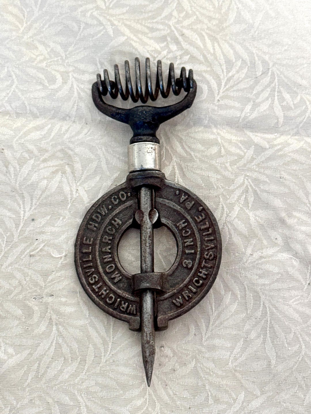 Vintage Cast Iron “monarch” Stove Pipe Damper – Wrightsville Hardware ...