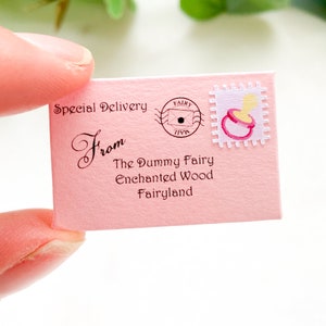 Dummy Fairy Letter for Little Girl | Dummy Weaning | Dummies | Fairy ...