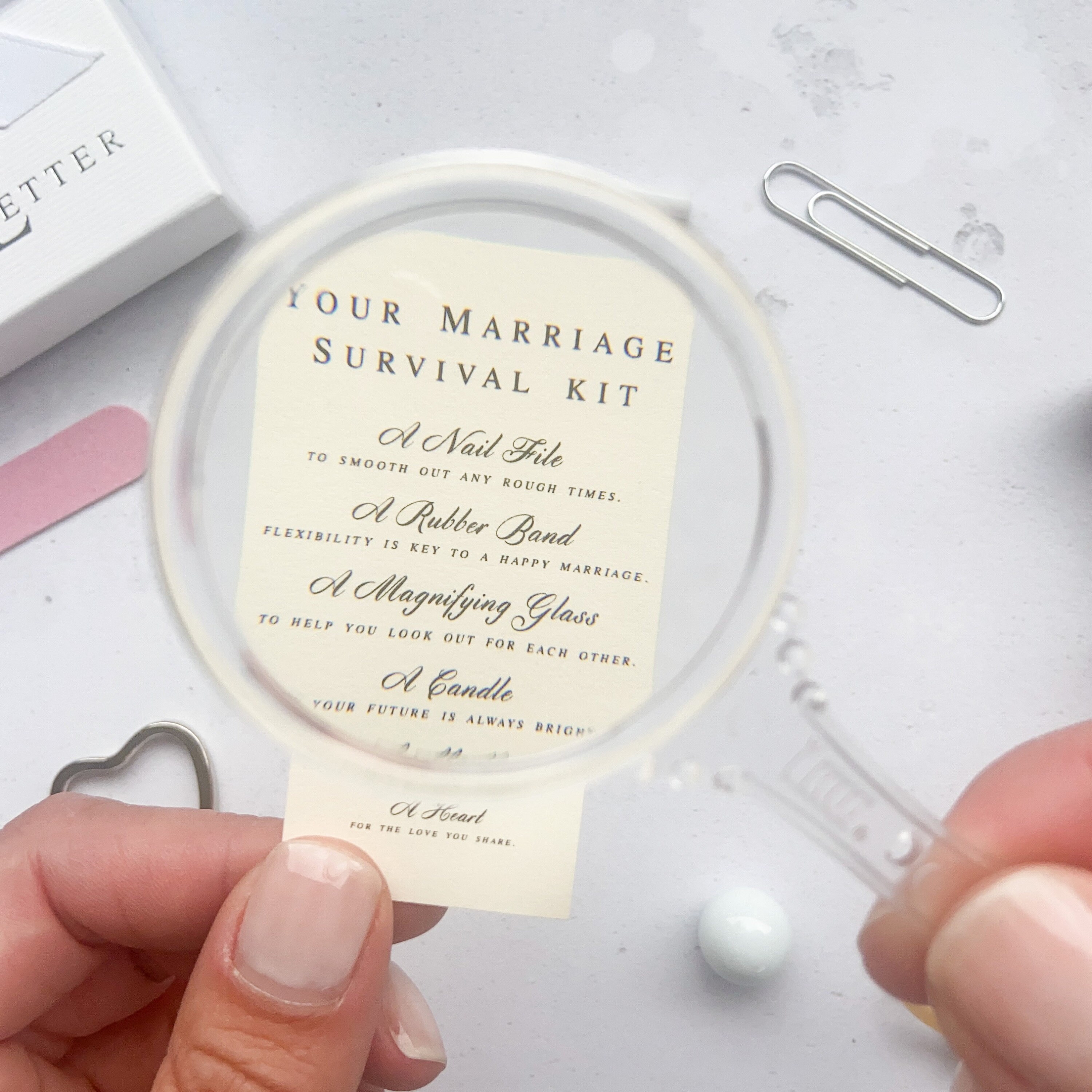 Wedding Gift for Couples Marriage Survival Kit Quirky and | Etsy UK