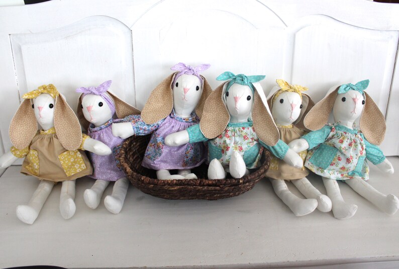 Baby Bunny Doll Handmade Bunny Doll With Clothes Baby Bunny - Etsy