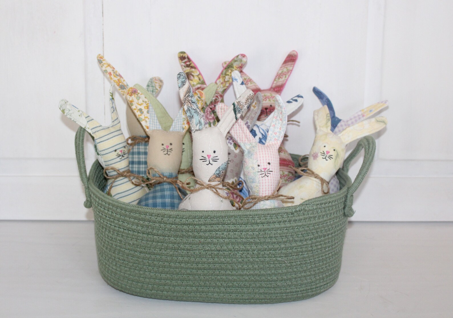 Bunnies for Sale Scrappy Bunnies Quilty Bunnies Easter Rabbits - Etsy