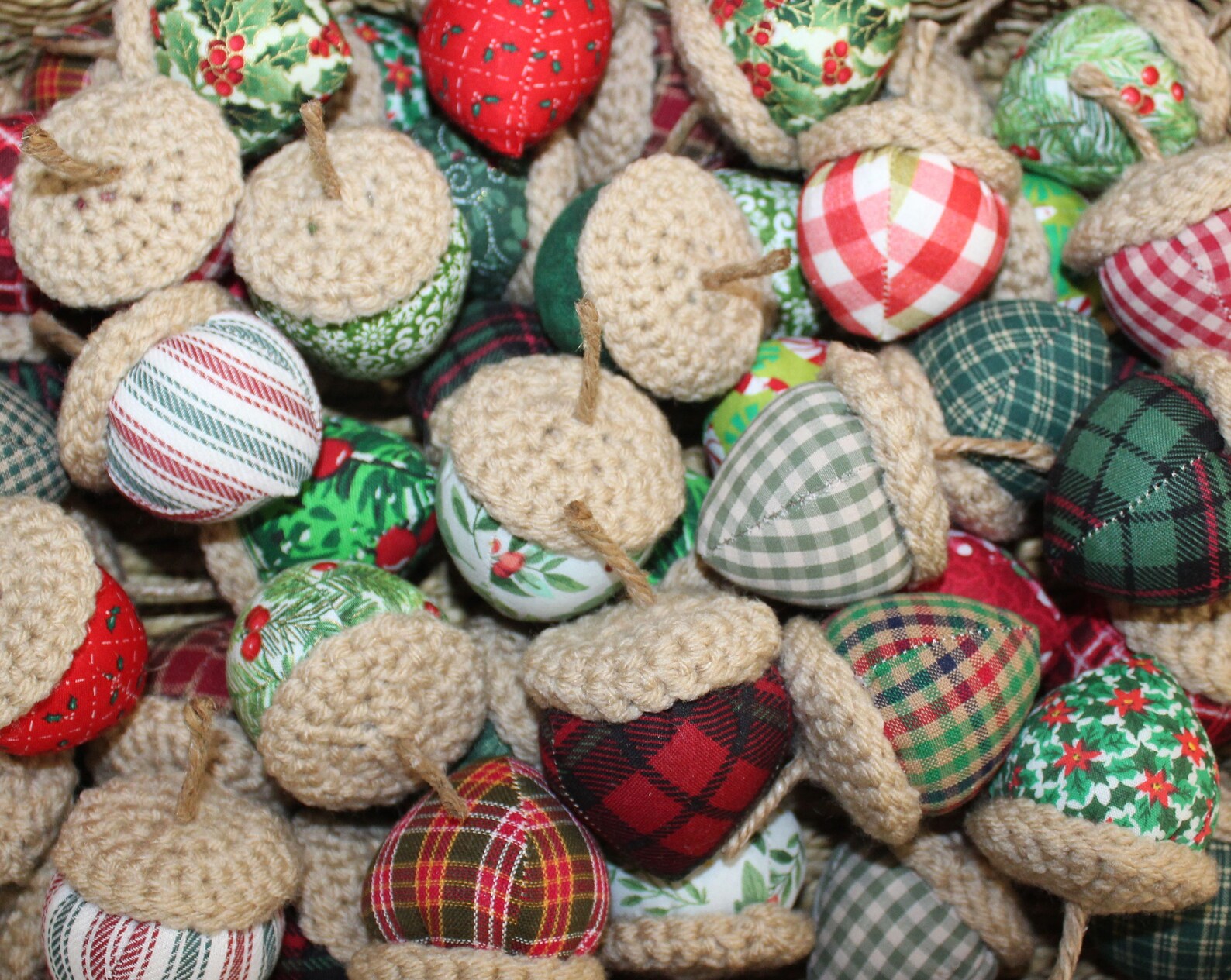 Handmade Fabric Acorns Christmas Acorns Christmas Accents Bowl - Etsy