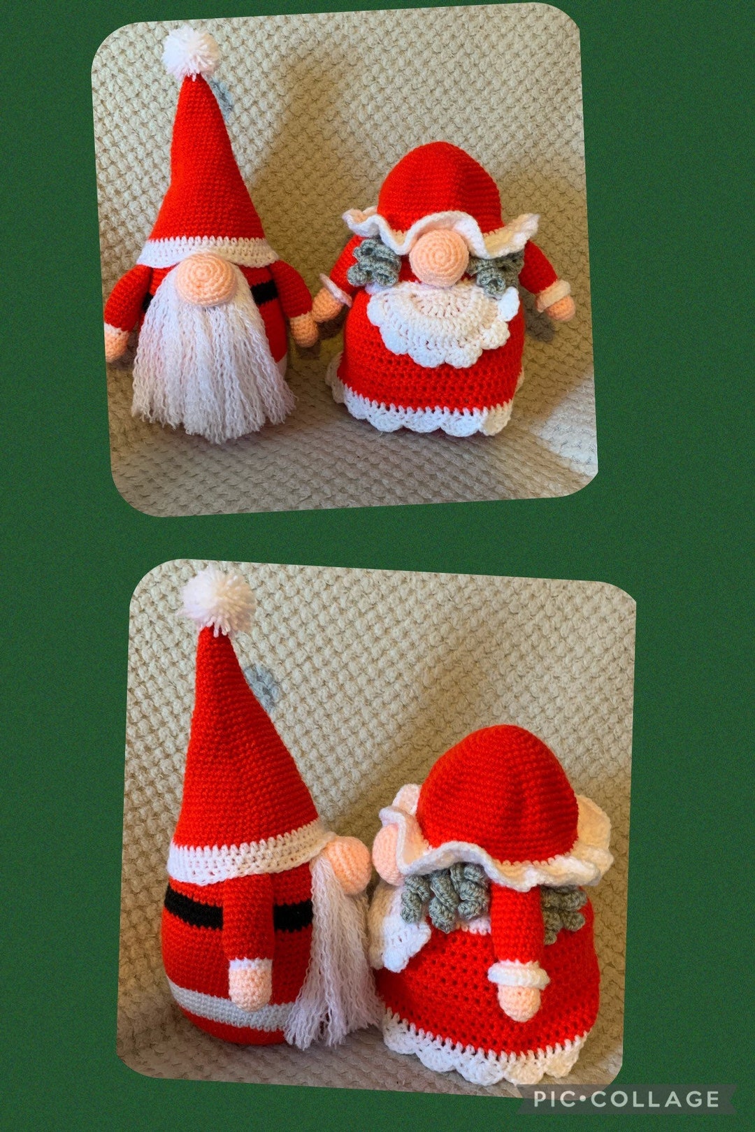 Christmas Gonks Pdf Pattern - Etsy