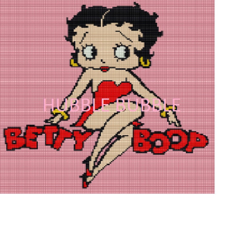 Betty Boop Crochet Pattern - Etsy