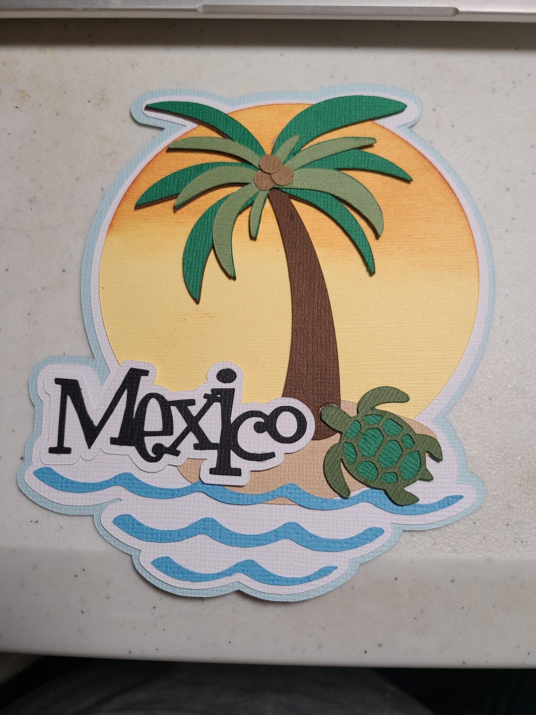 Mexico Scrapbook Title - Etsy