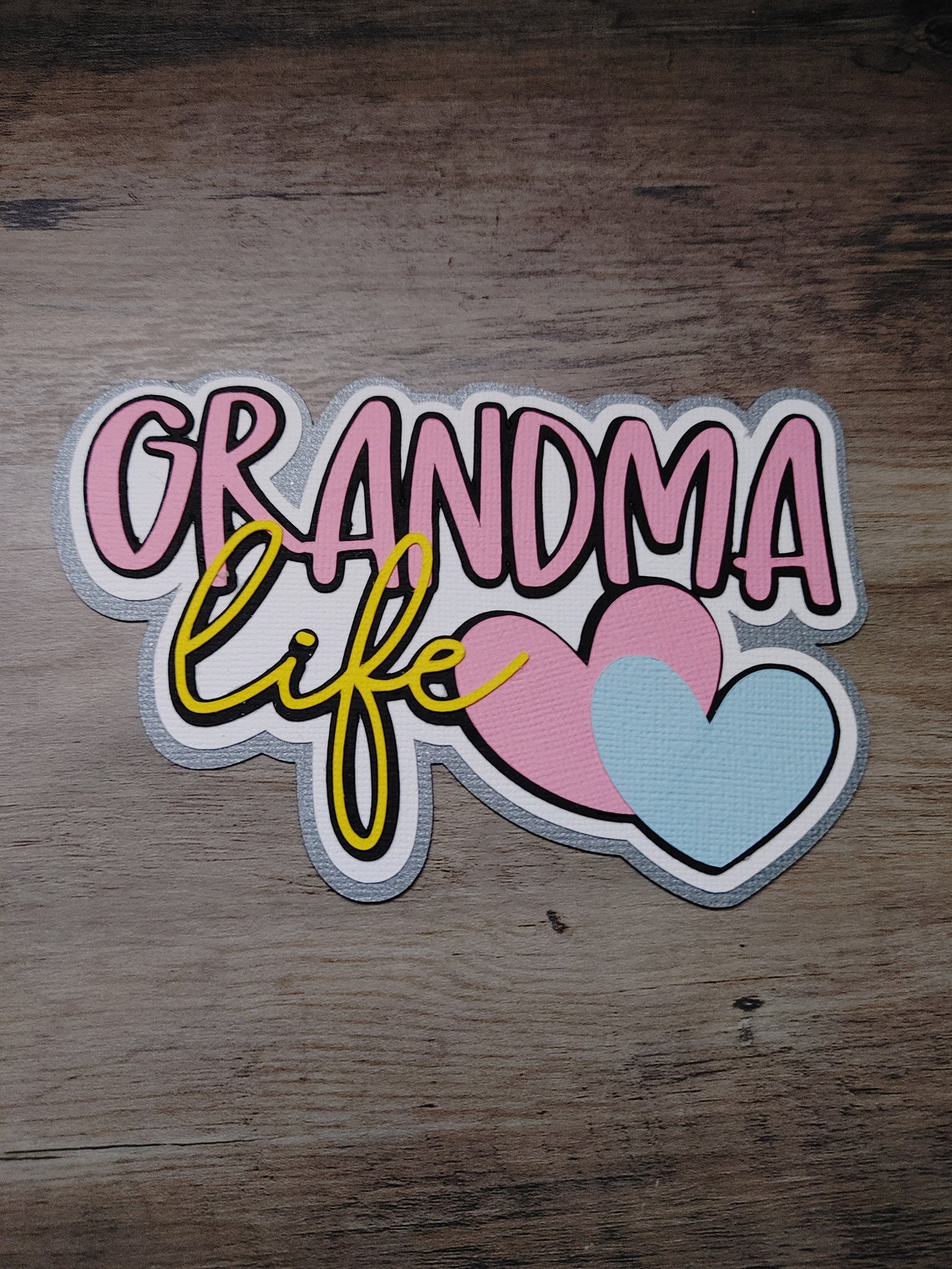 Grandma Life Scrapbook Title - Etsy
