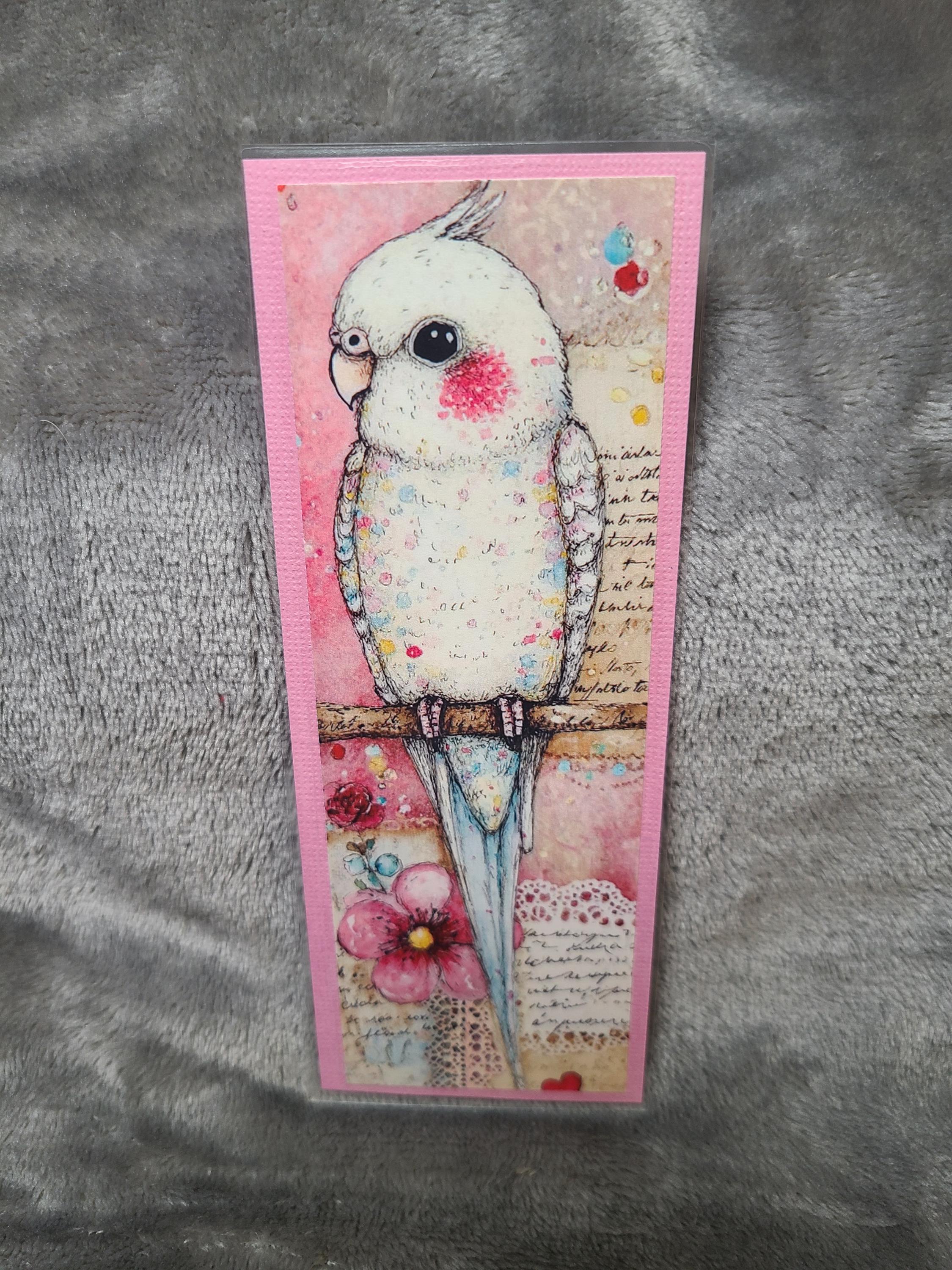 Cute Cockatiel Bookmarkers. Set of 5, Laminated,birds - Etsy