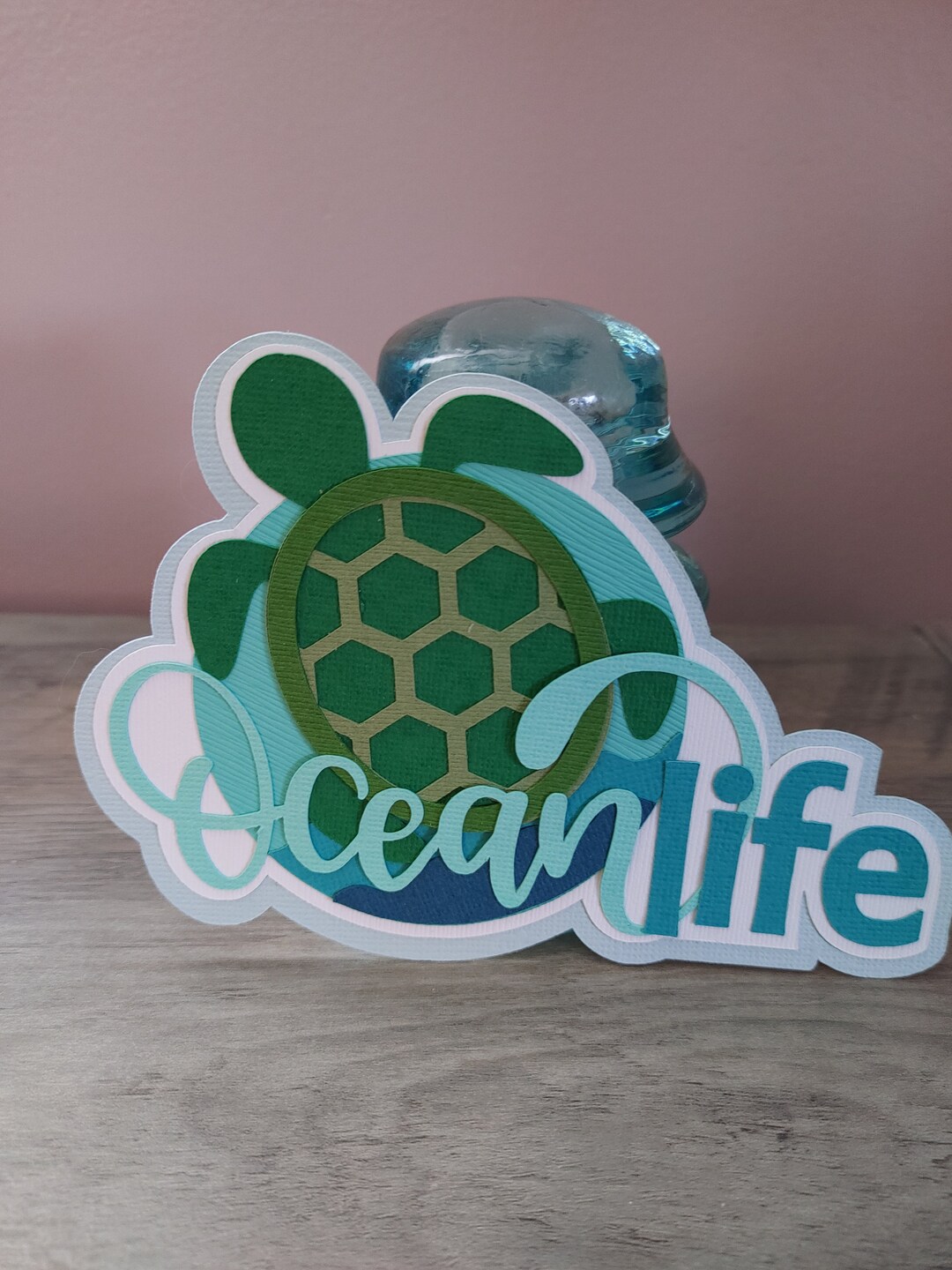 Ocean Life Turtle Title - Etsy