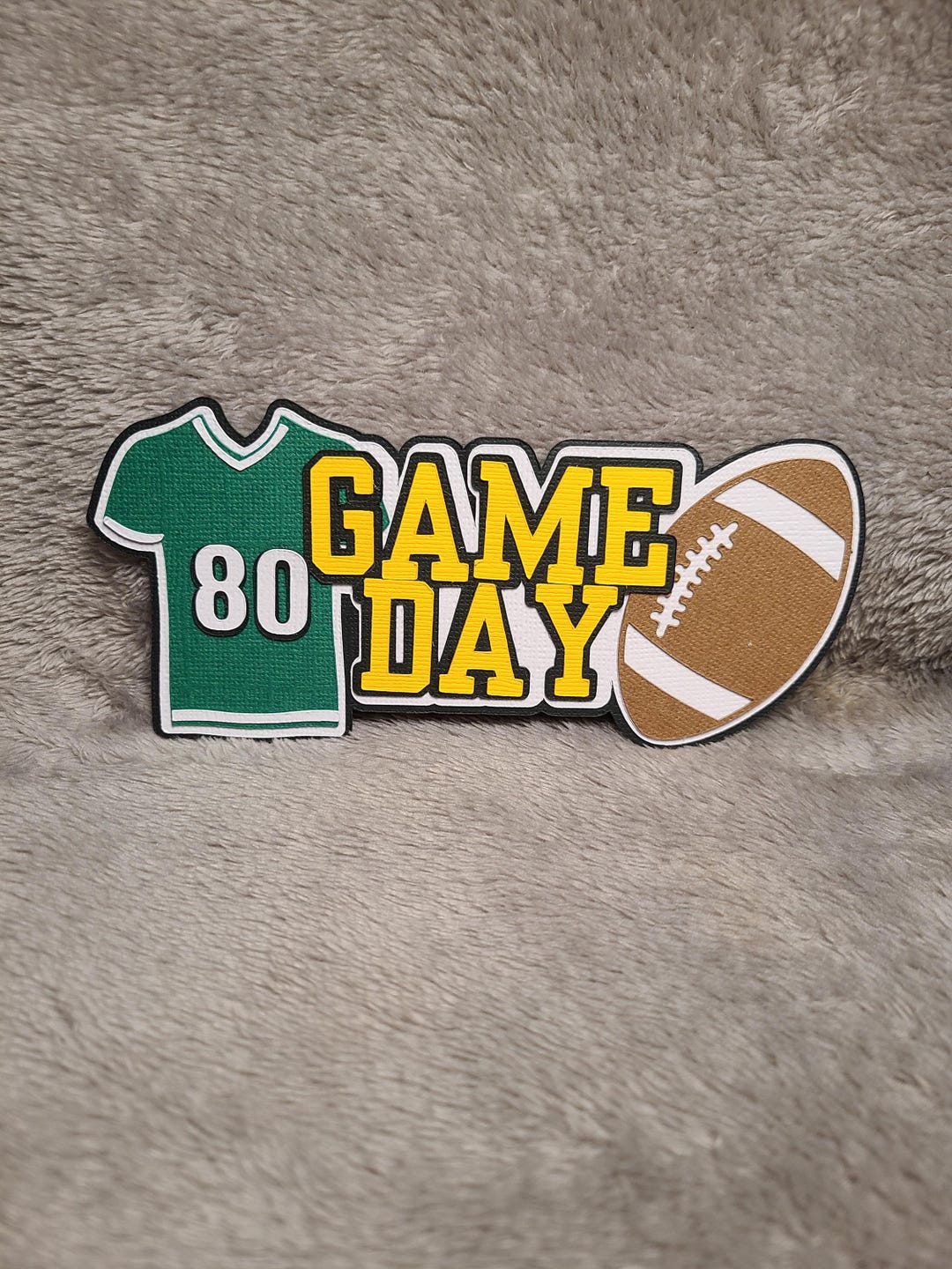 Game Day Football Titles . Football. is Personalized - Etsy