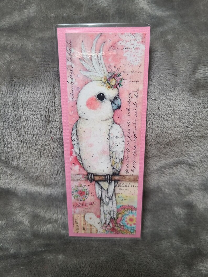 Cute Cockatiel Bookmarkers. Set of 5, Laminated,birds - Etsy