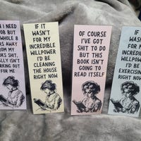 Sarcastic Sayings Printable Bookmarks, High Quality Digital Images ...