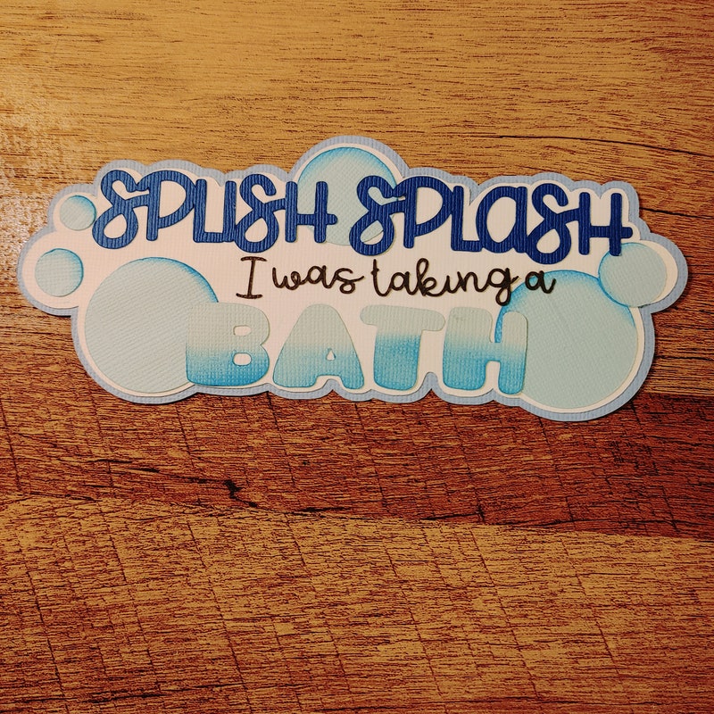 Splish Splash I Was - Etsy