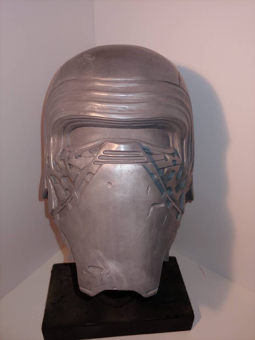 Kylo Ren Aluminum Cold Cast Helmet. - Etsy