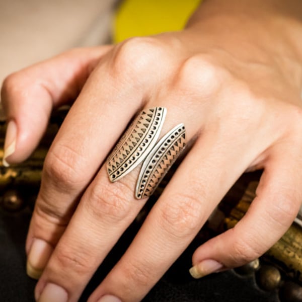 Tribal Ring - Etsy