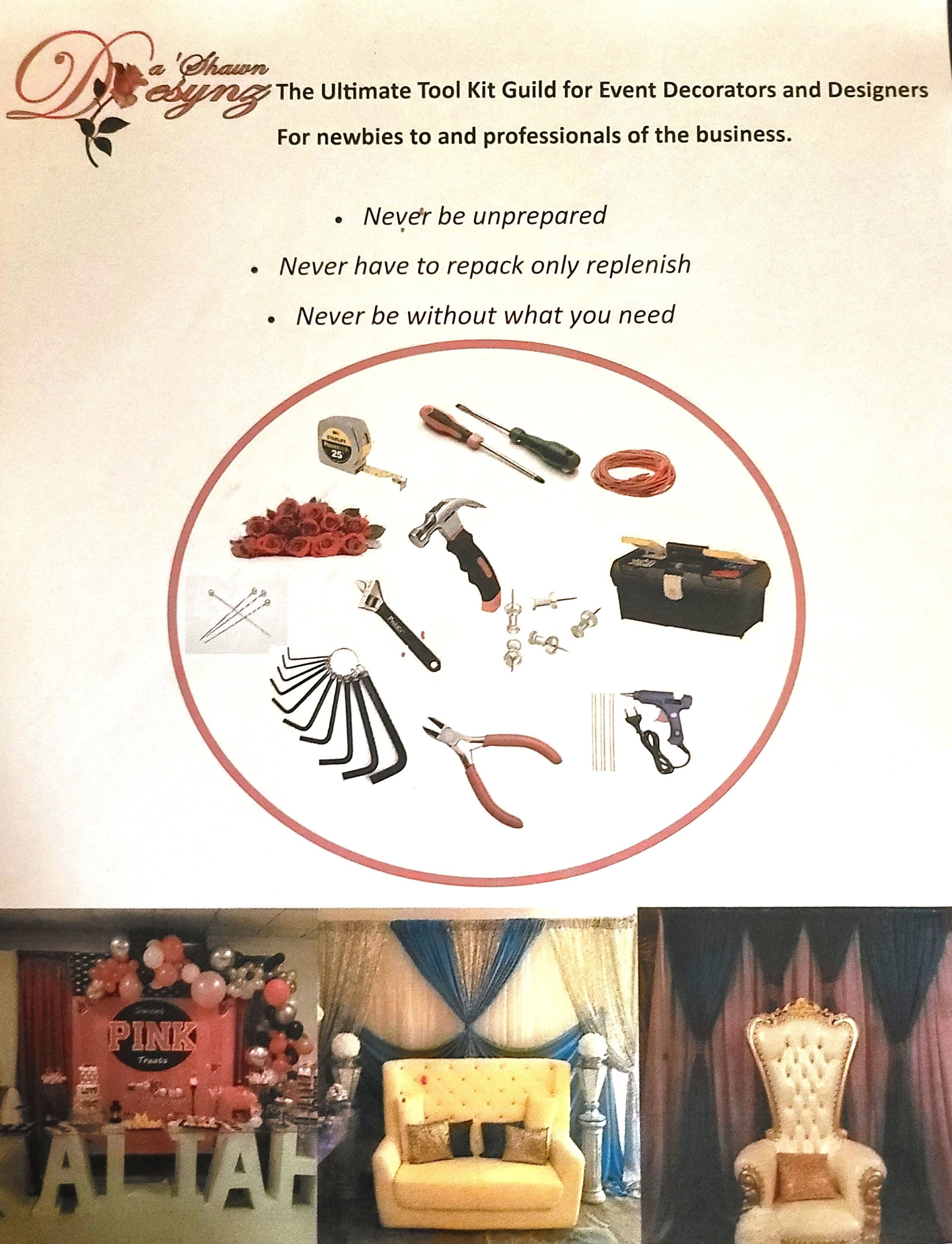 For New and Already Established Event Designers, Decorators and ...