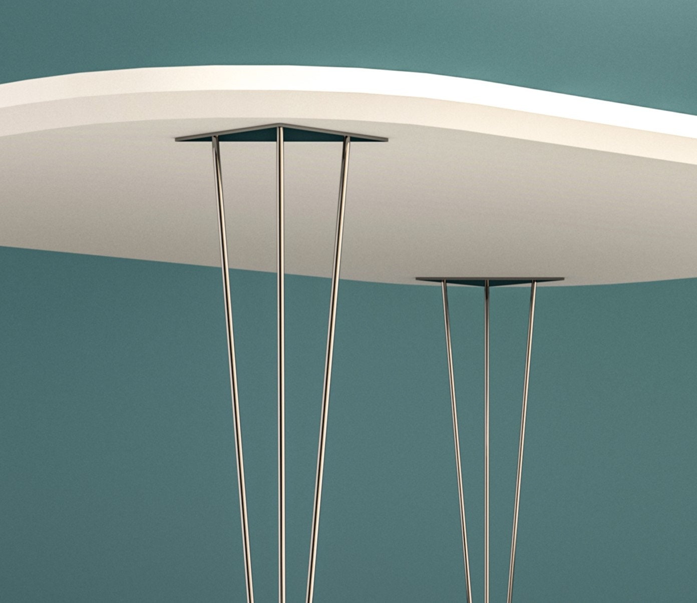 Modern Kitchen&dining Table / Kitchen Table With Stainless Steel Legs ...