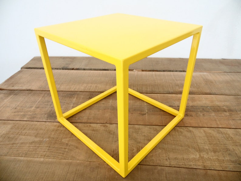 16 Cube Table Base Steel Cube Coffee TableTray | Etsy