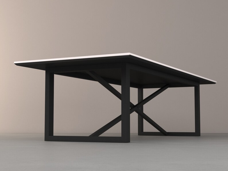 CROSS-X Modern & Contemporary TABLE 120” X 48” | CONFERENCE Table ...