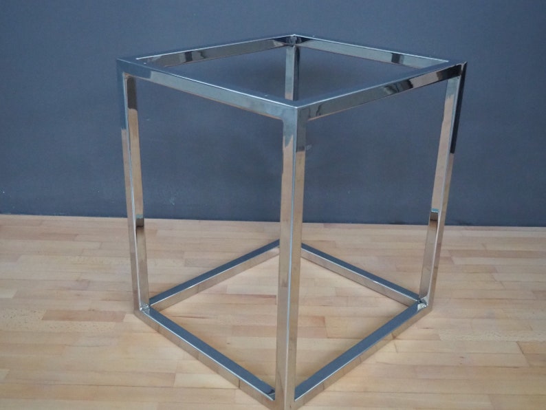 20 Modern End Table Base ''CUSTOMIZABLE - Etsy