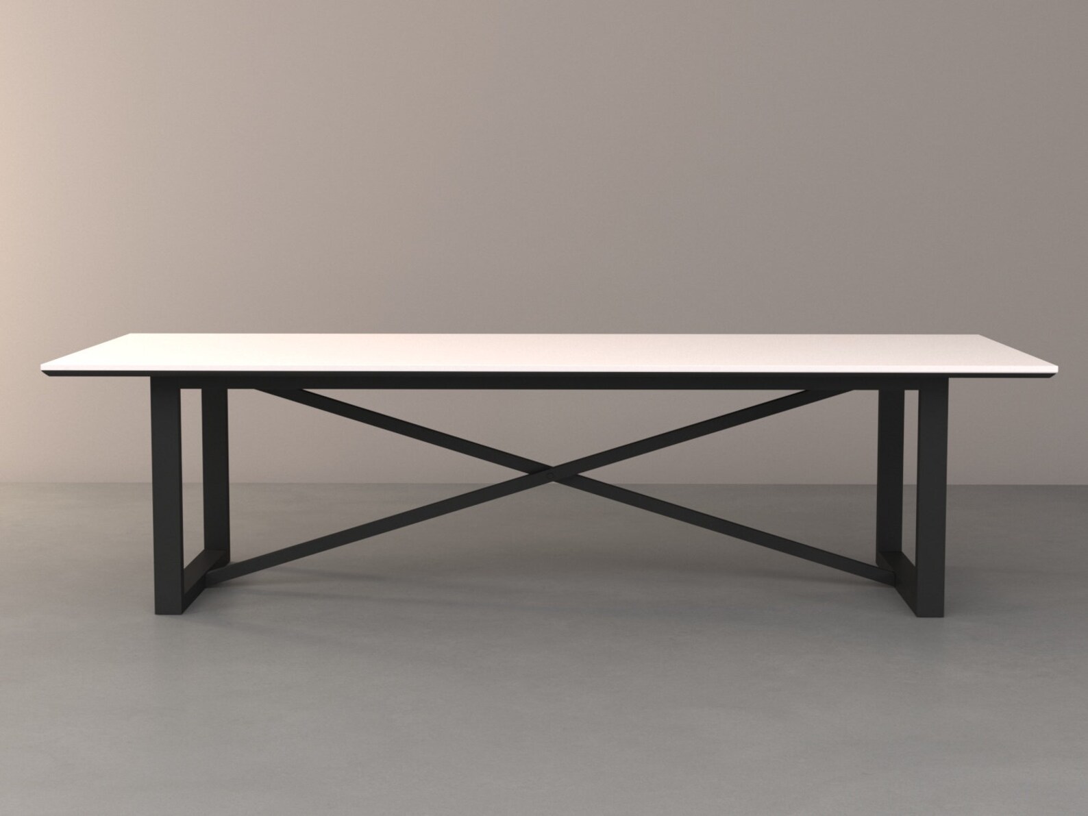CROSS-X Modern & Contemporary TABLE 120” X 48” | CONFERENCE Table ...