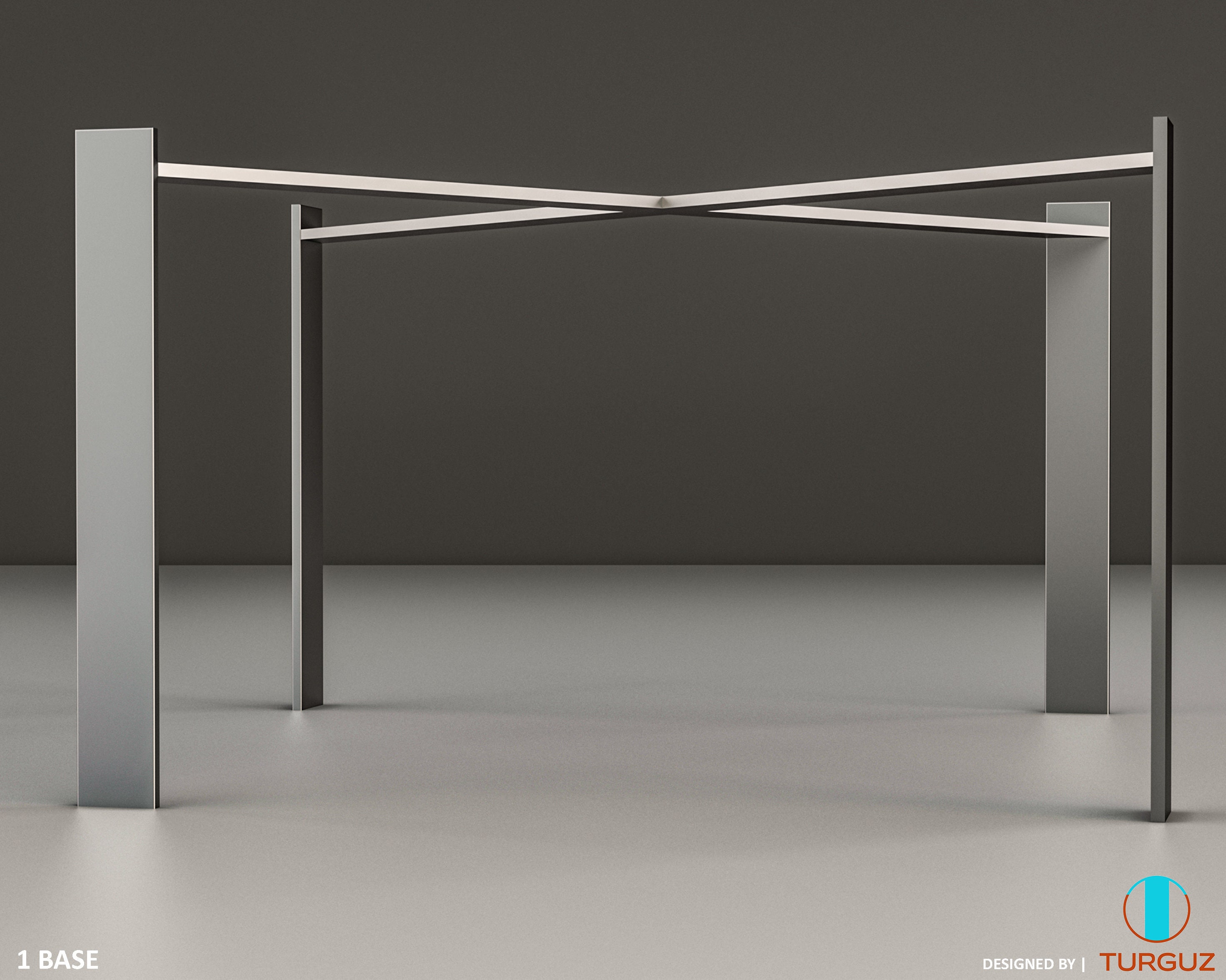 Modern Coffee Table With Metal Legs 304 Stainless Steel / - Etsy