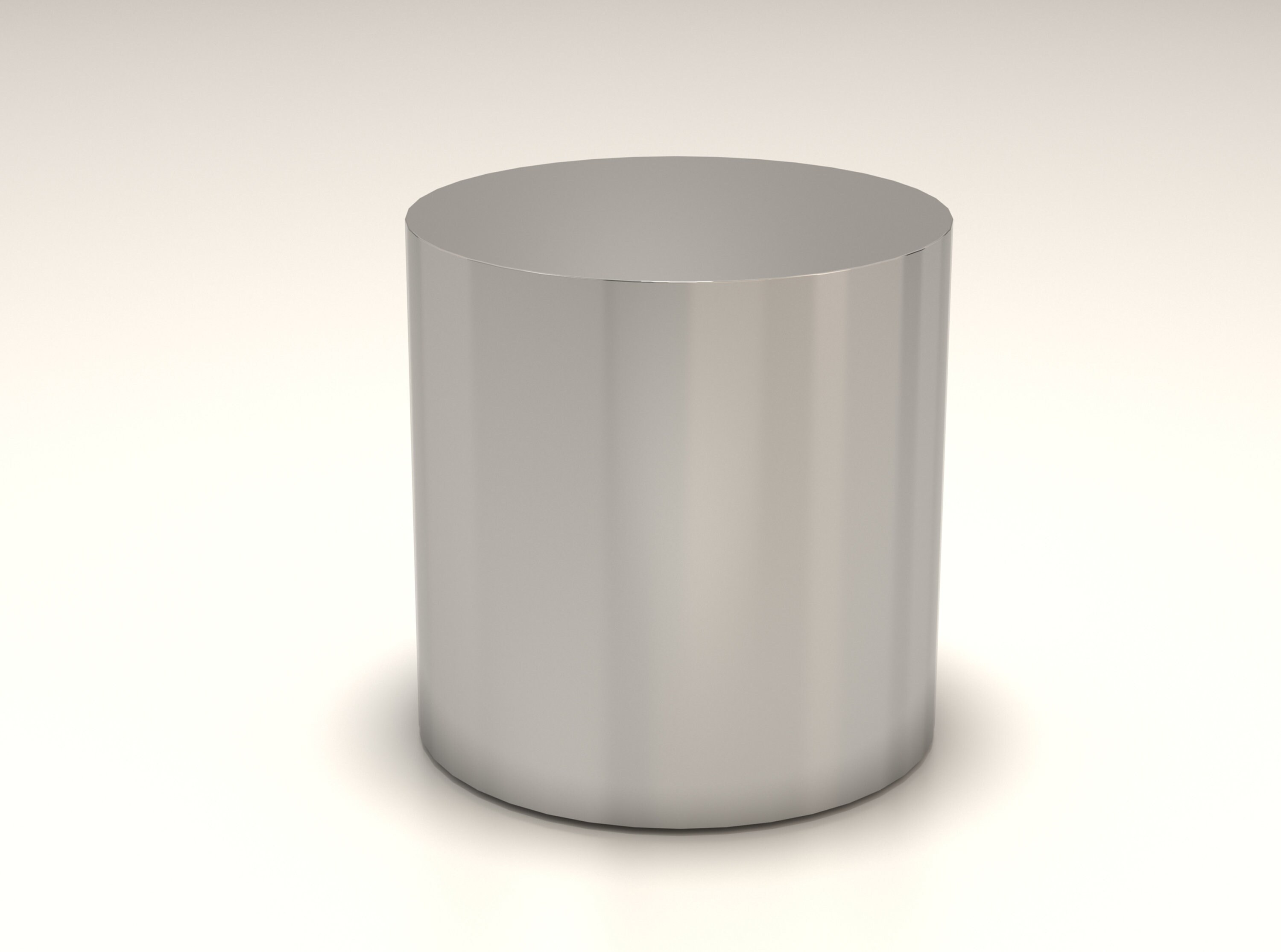 End Table HIGH QUALITY Stainless Steel Drum Table Cylinder-shaped ...