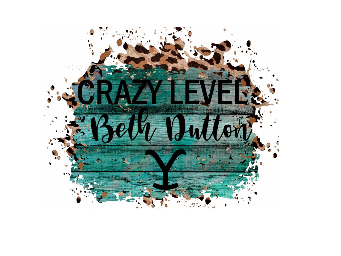 Yellowstone Beth Dutton PNG Instant Download Design | Etsy