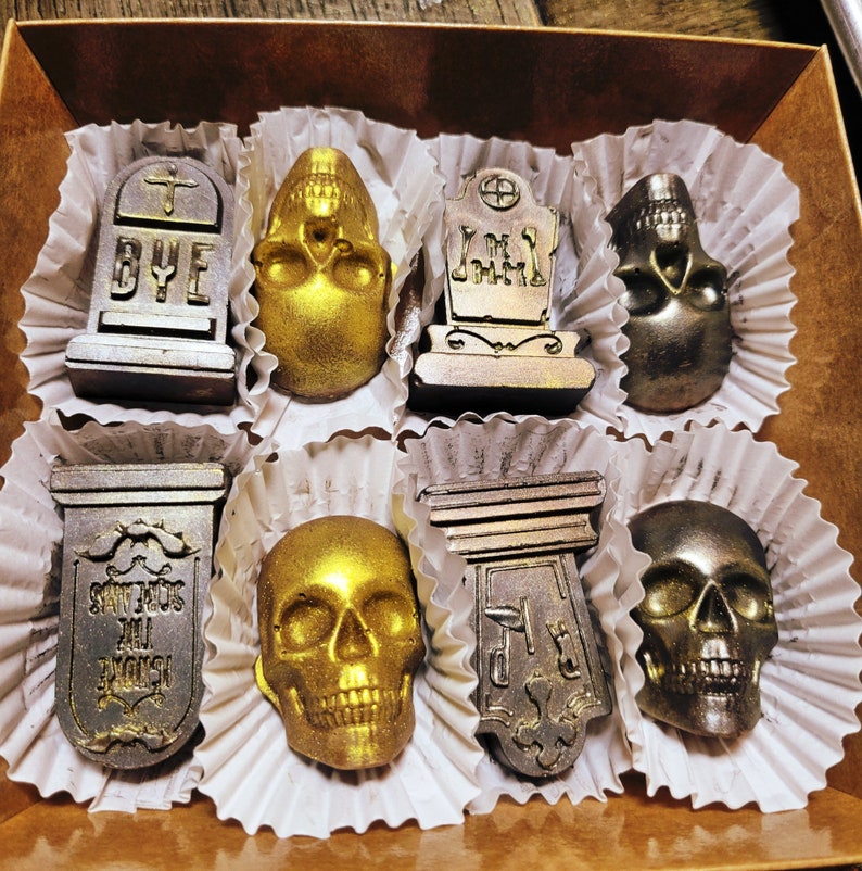 Halloween Solid Milk Chocolates - Etsy