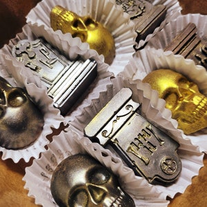 Halloween Solid Milk Chocolates - Etsy