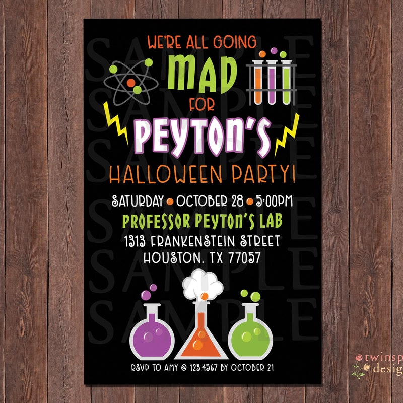 Mad Scientist Party - Etsy