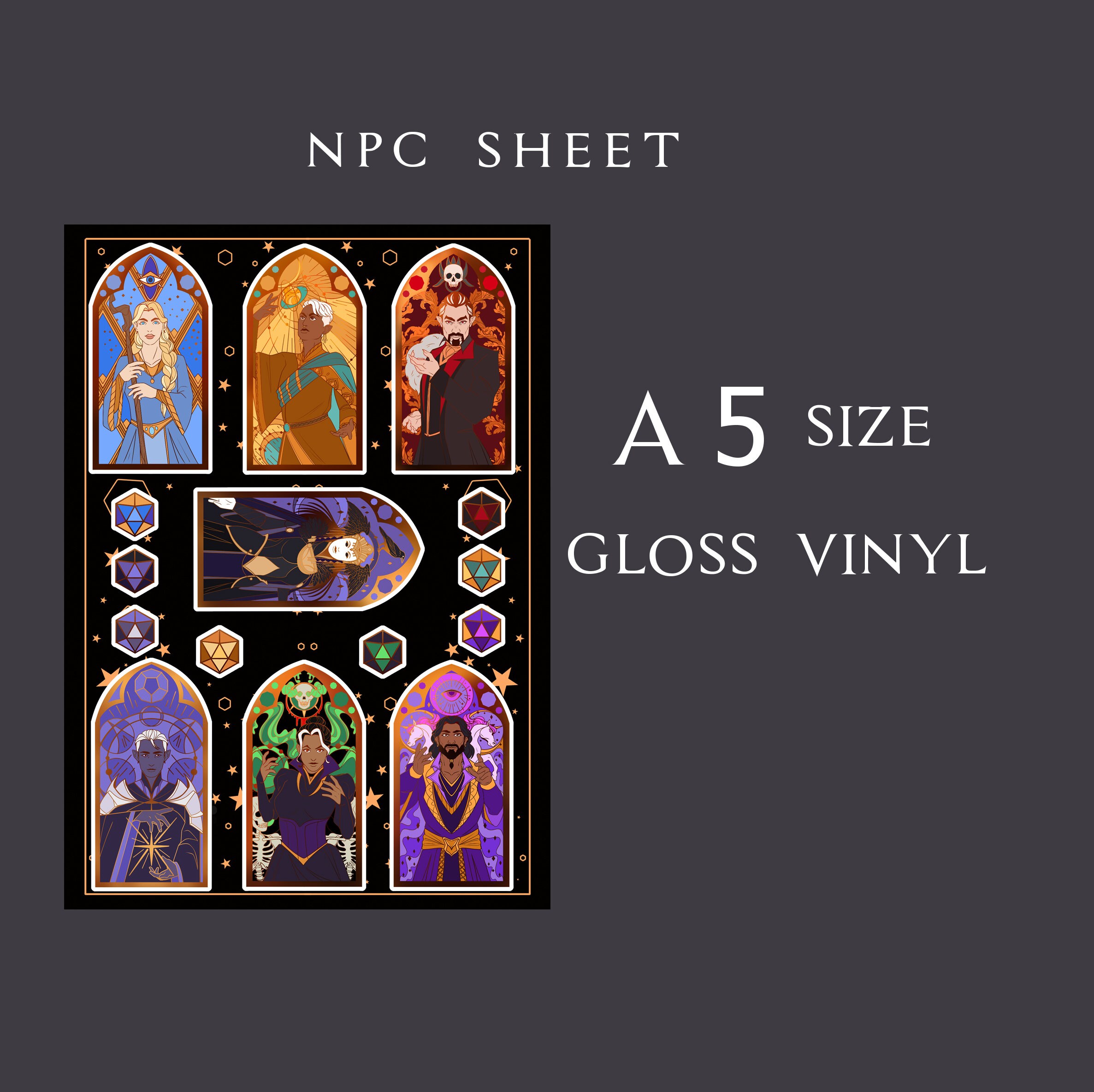 CR Sticker Sheets - Etsy