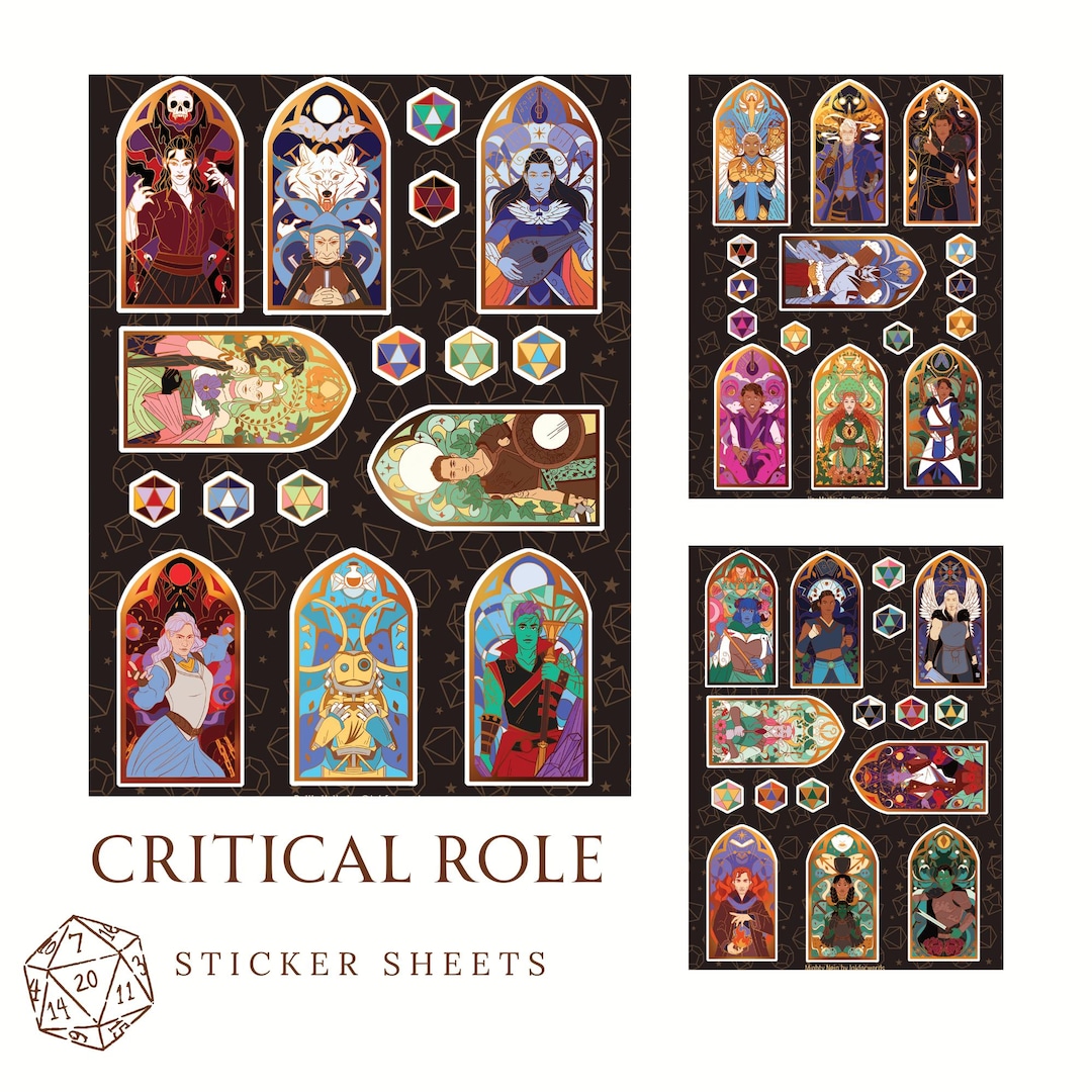 CR Sticker Sheets - Etsy