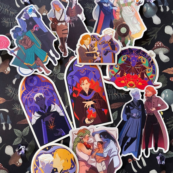 Critical Role Stickers - Etsy